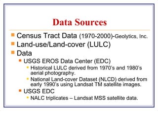 Visual analysis and pattern recognition using gis and remote sensing ...