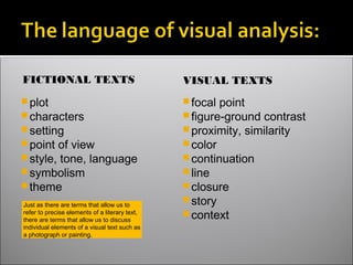 Visual analysis for composition | PPT