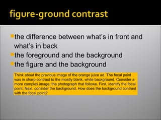 Visual analysis for composition | PPT