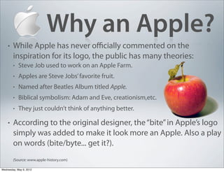 Visual Analysis of Apple | PDF