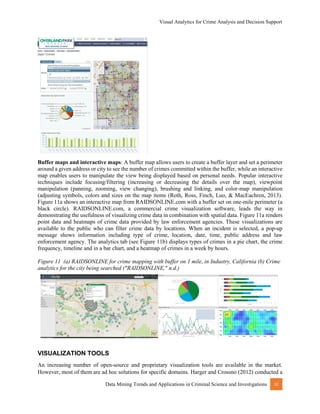 Visual Analytics for Cime e aprendizado de maquina | PDF