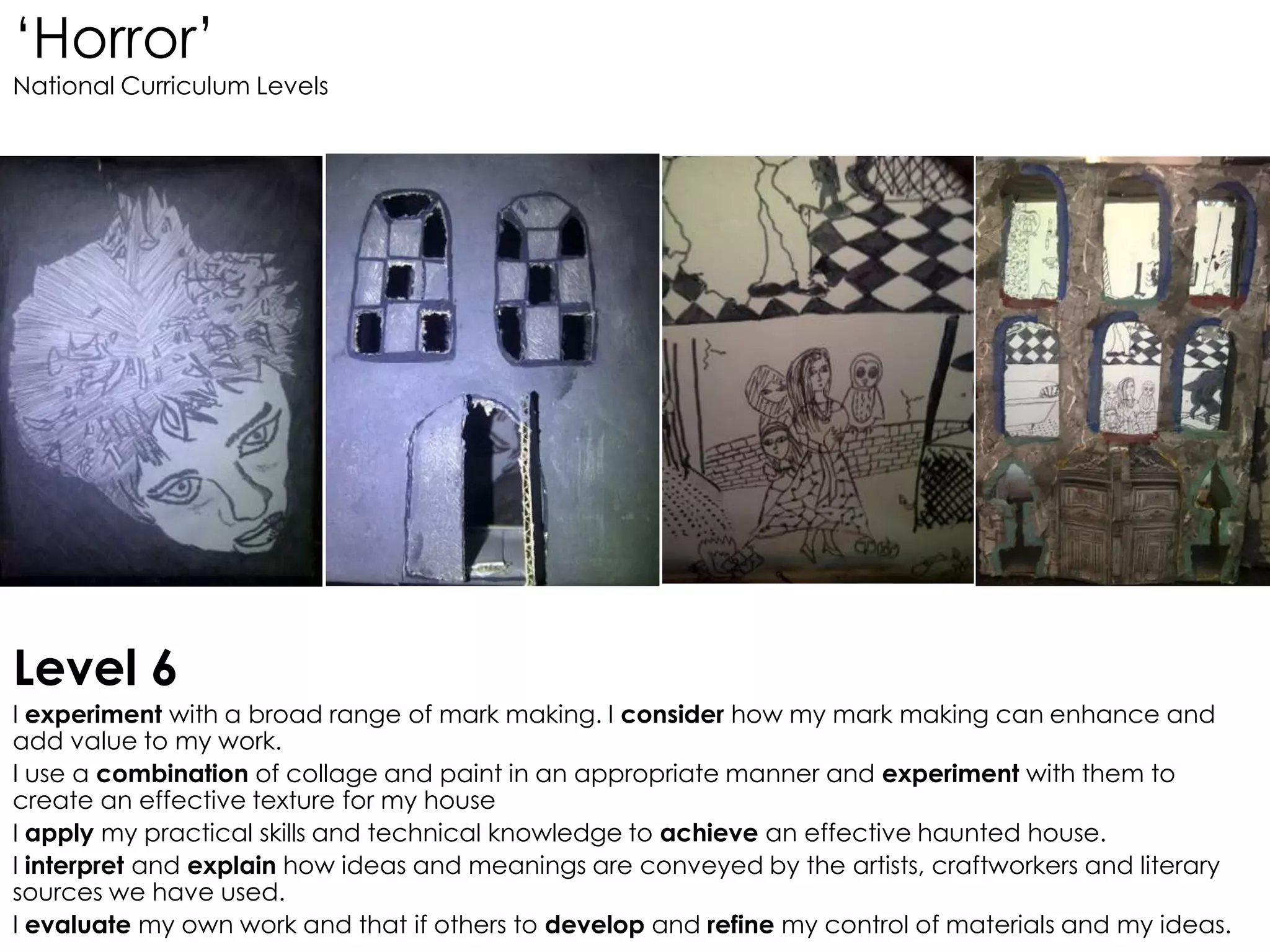Visual and verbal level descriptors | PPT