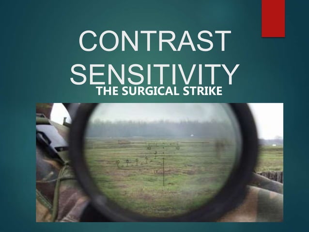 Visual aquity and contrast sensitivity | PPTX | Eye and Vision ...