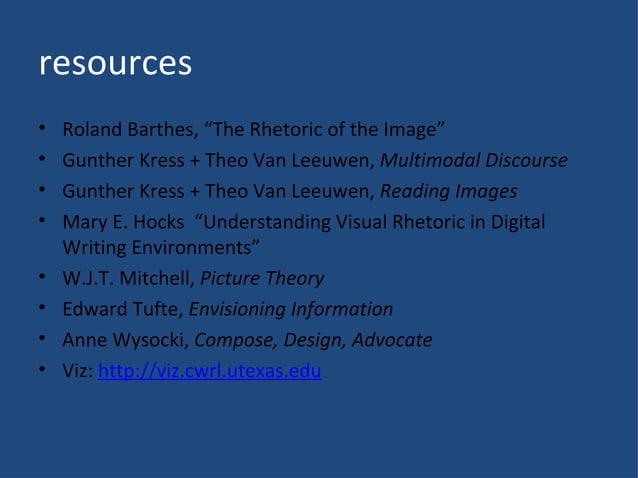 Visual Argumentation | PPT