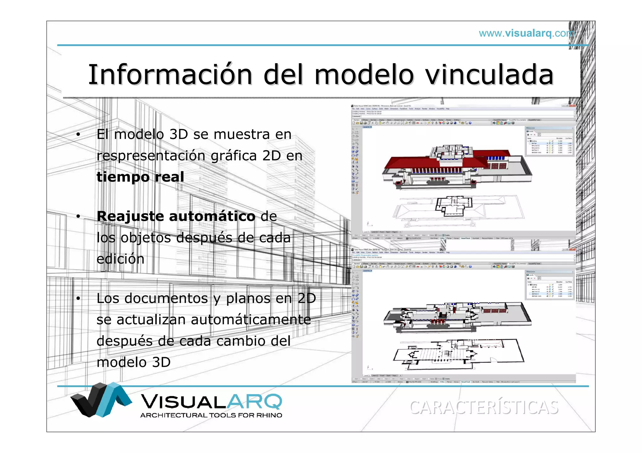 VisualARQ (Español), software de modelado arquitectónico BIM en forma ...