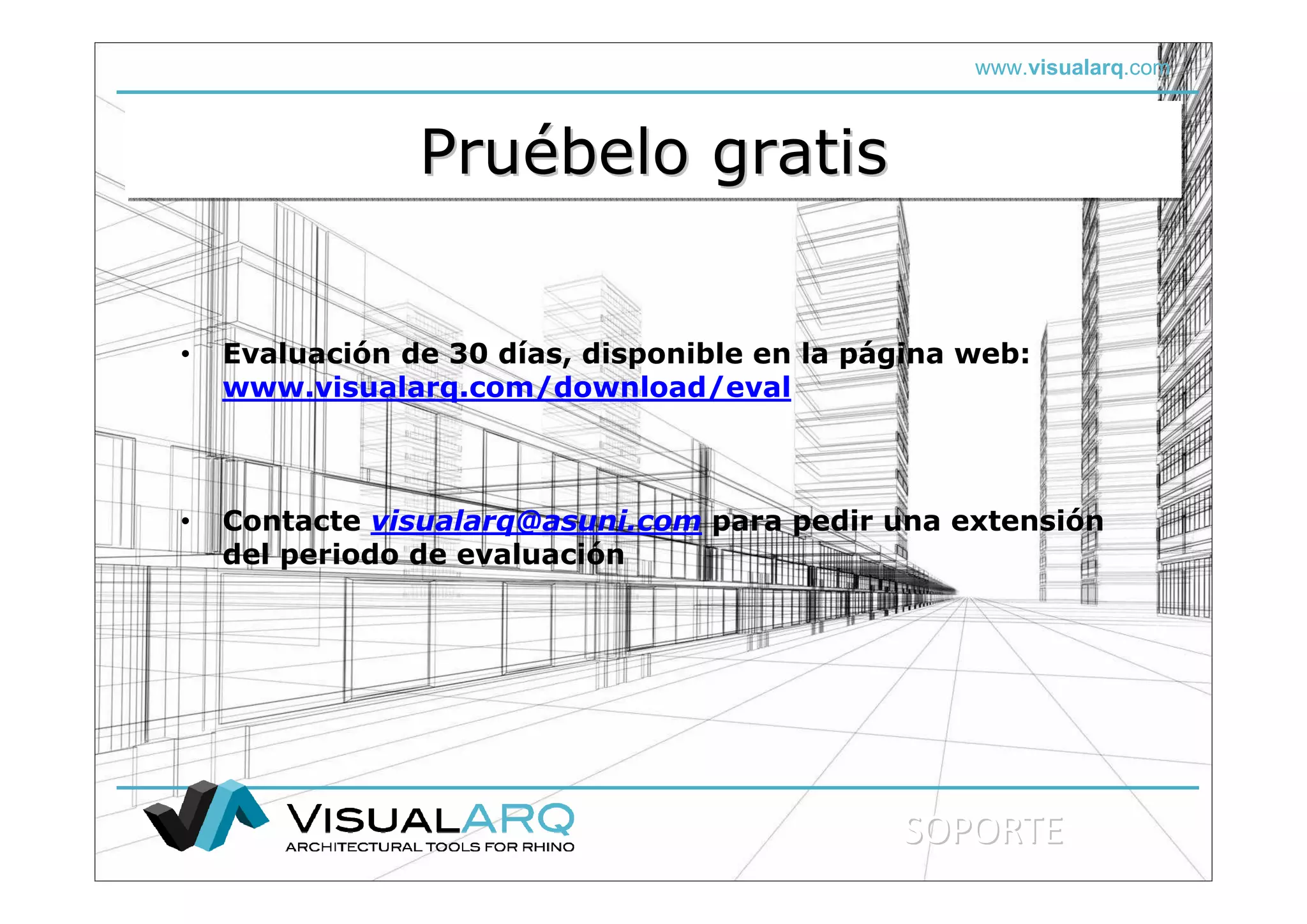 VisualARQ (Español), software de modelado arquitectónico BIM en forma ...