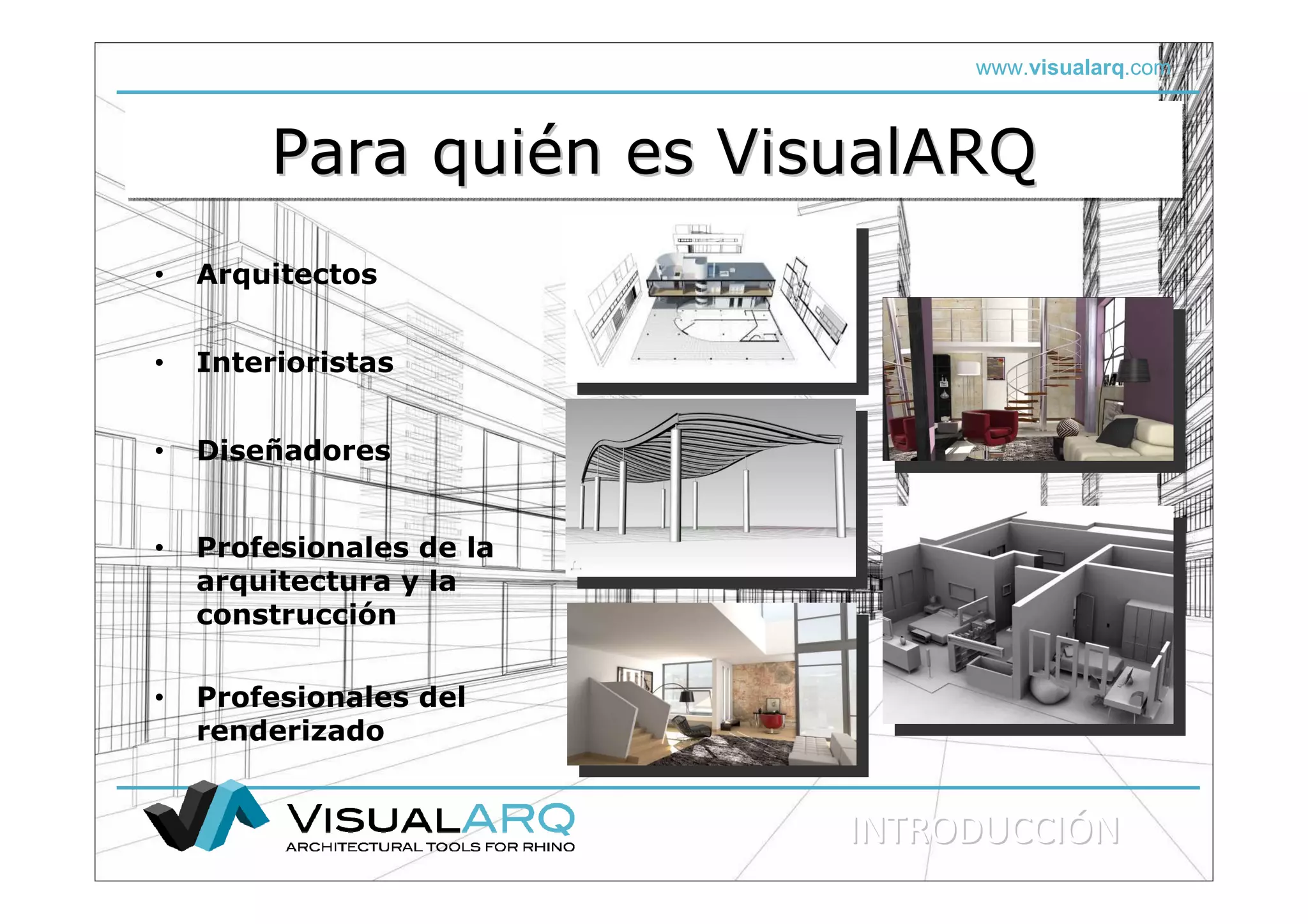 VisualARQ (Español), software de modelado arquitectónico BIM en forma ...