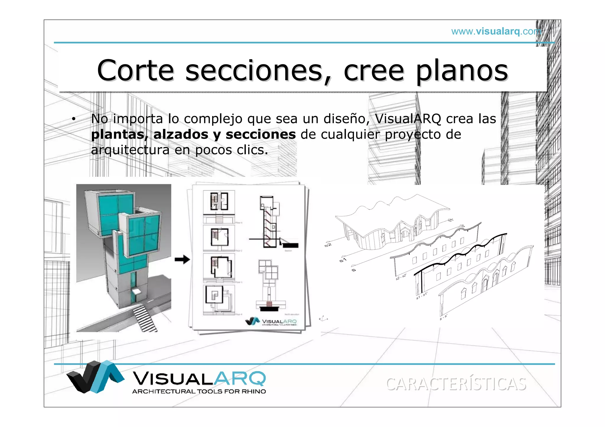 VisualARQ (Español), software de modelado arquitectónico BIM en forma ...