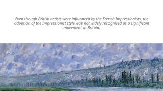 Visual Art Impressionism Education Presentation in Colorful ...