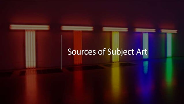 The Visual Arts | PPTX