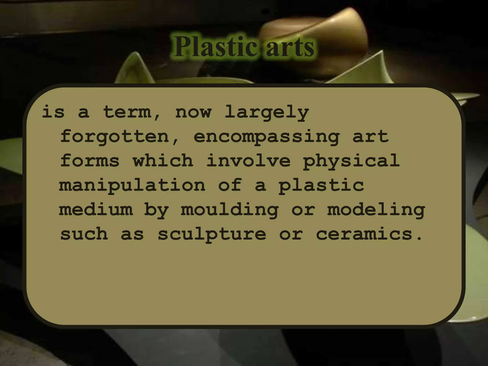 Visual arts humanities | PPTX