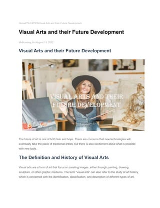 Visual Arts and their Future Development.pdf