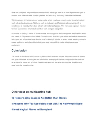 Visual Arts and their Future Development.pdf