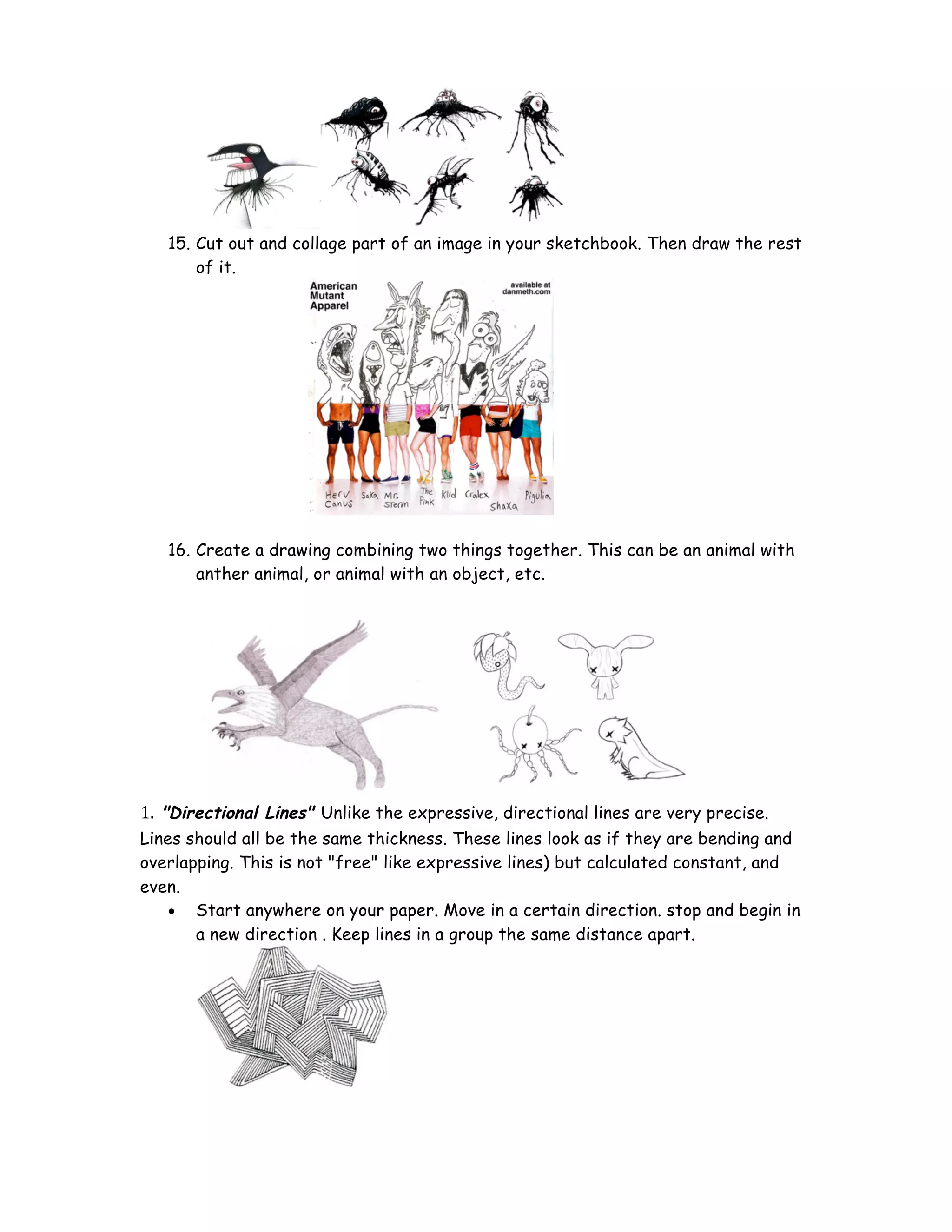 Visual arts sketchbooks sem. 1 | PDF | Drawing and Sketching | Arts and ...