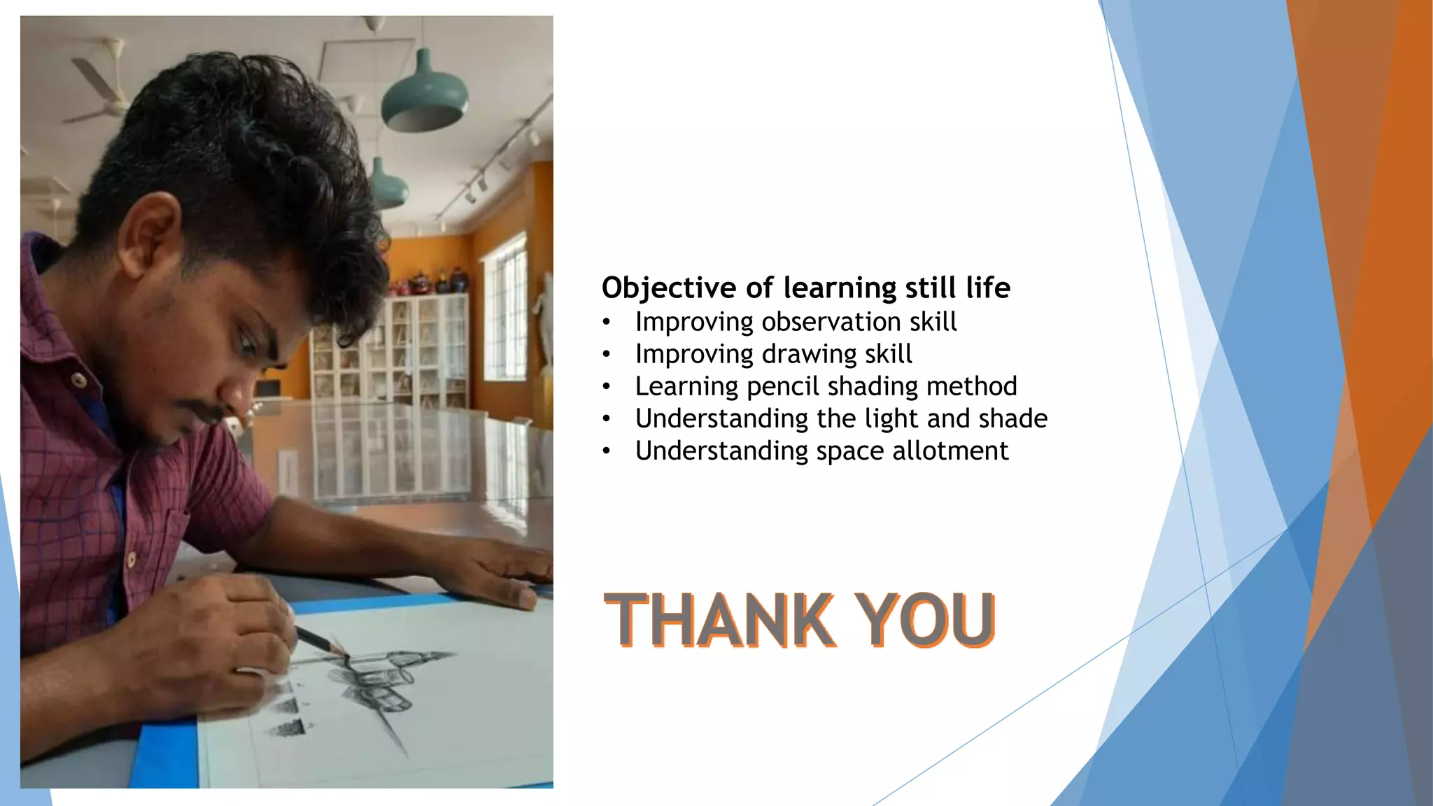 Visual art pencil shading | PPTX