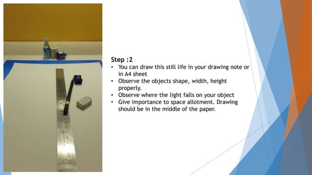 Visual art pencil shading | PPTX