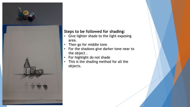 Visual art pencil shading | PPTX