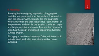 Visual assessment of pavement condition | PDF