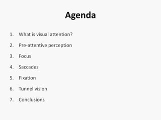 Visual attention | PPTX