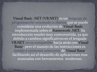 Visual Basic .NET