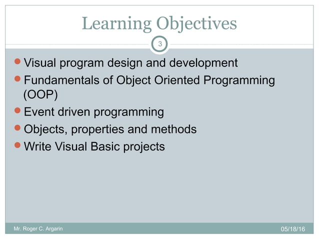 Visual basic | PPT