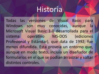 Visual basic | PPTX
