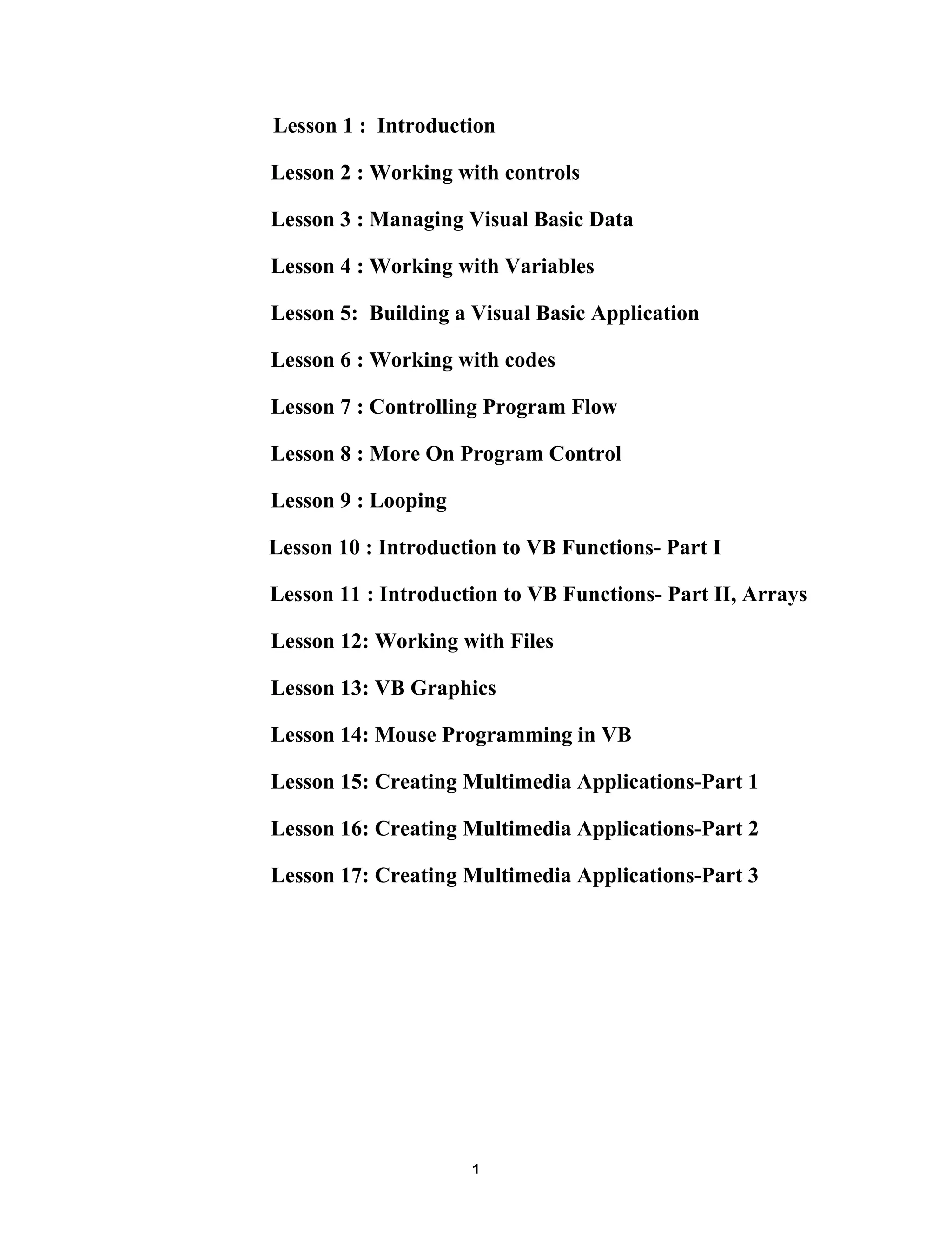 Visual Basic Pdf 