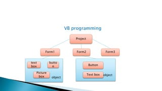 visual basic programming | PPTX | Programming Languages | Computing