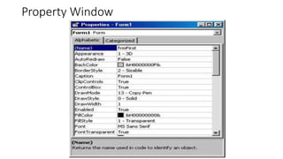 Introduction to Visual basic 6.0 | PPTX