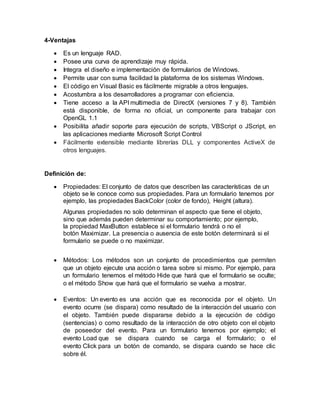 Visual Basic | DOCX