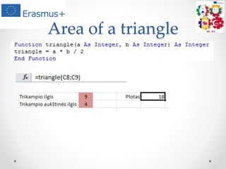 Visual basic. lithuania. erikas l. eng | PPT