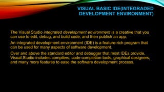 Visual basic | PPT