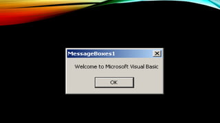 Visual basic | PPT