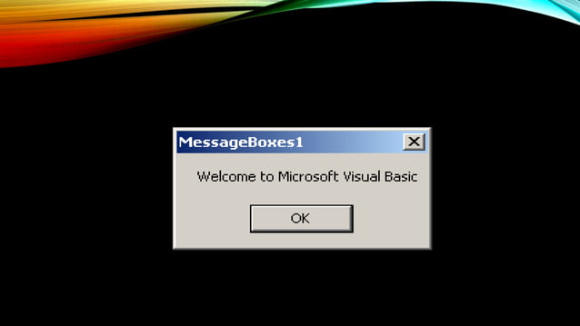 Visual basic | PPT