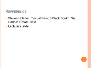 Visual Basic 6 - 1.ppt