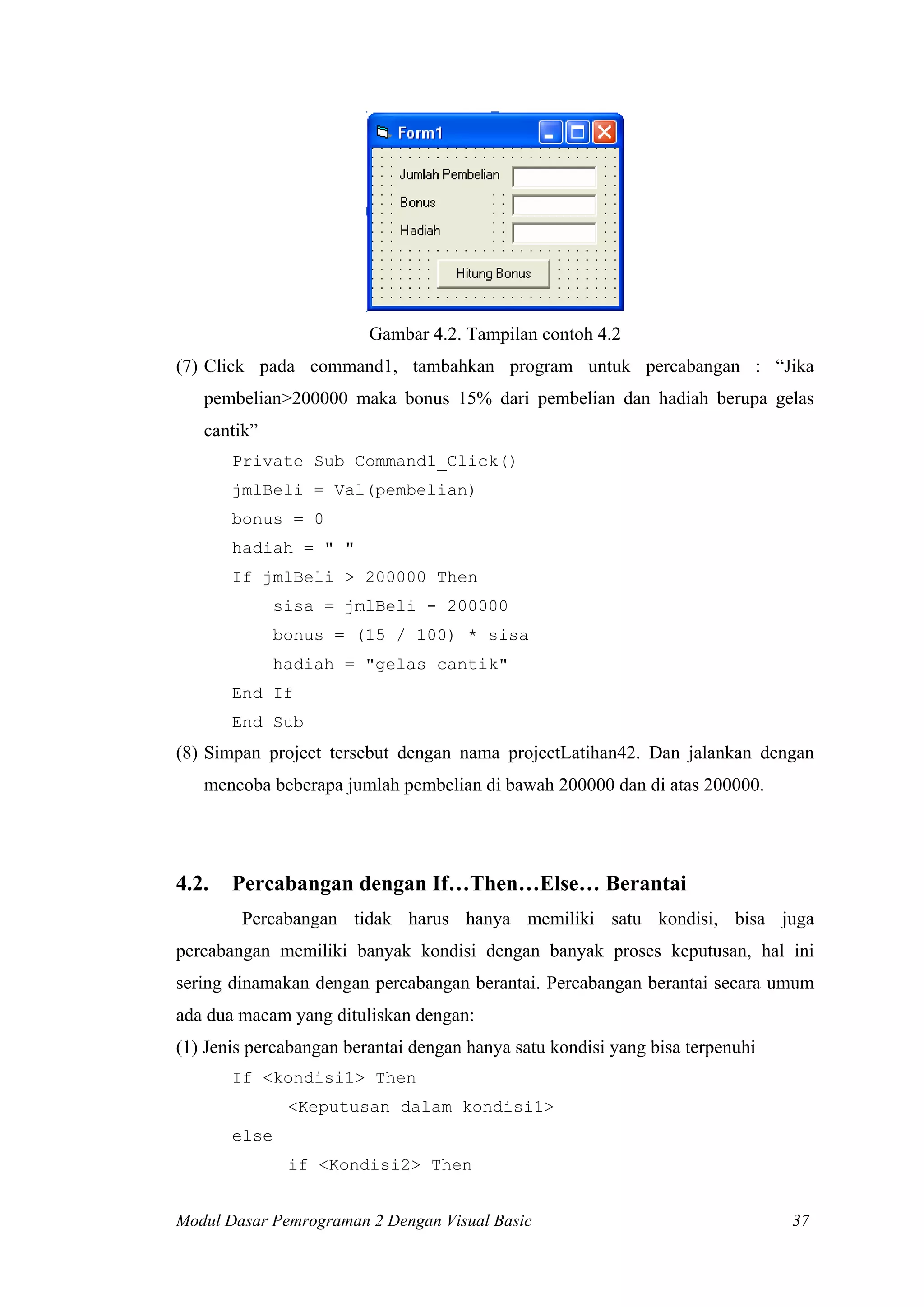 Ebook Mahir Visual basic 6 dari Dasar | PDF
