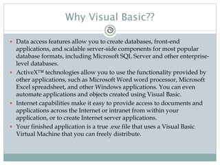 Visual basic 6.0 | PPT