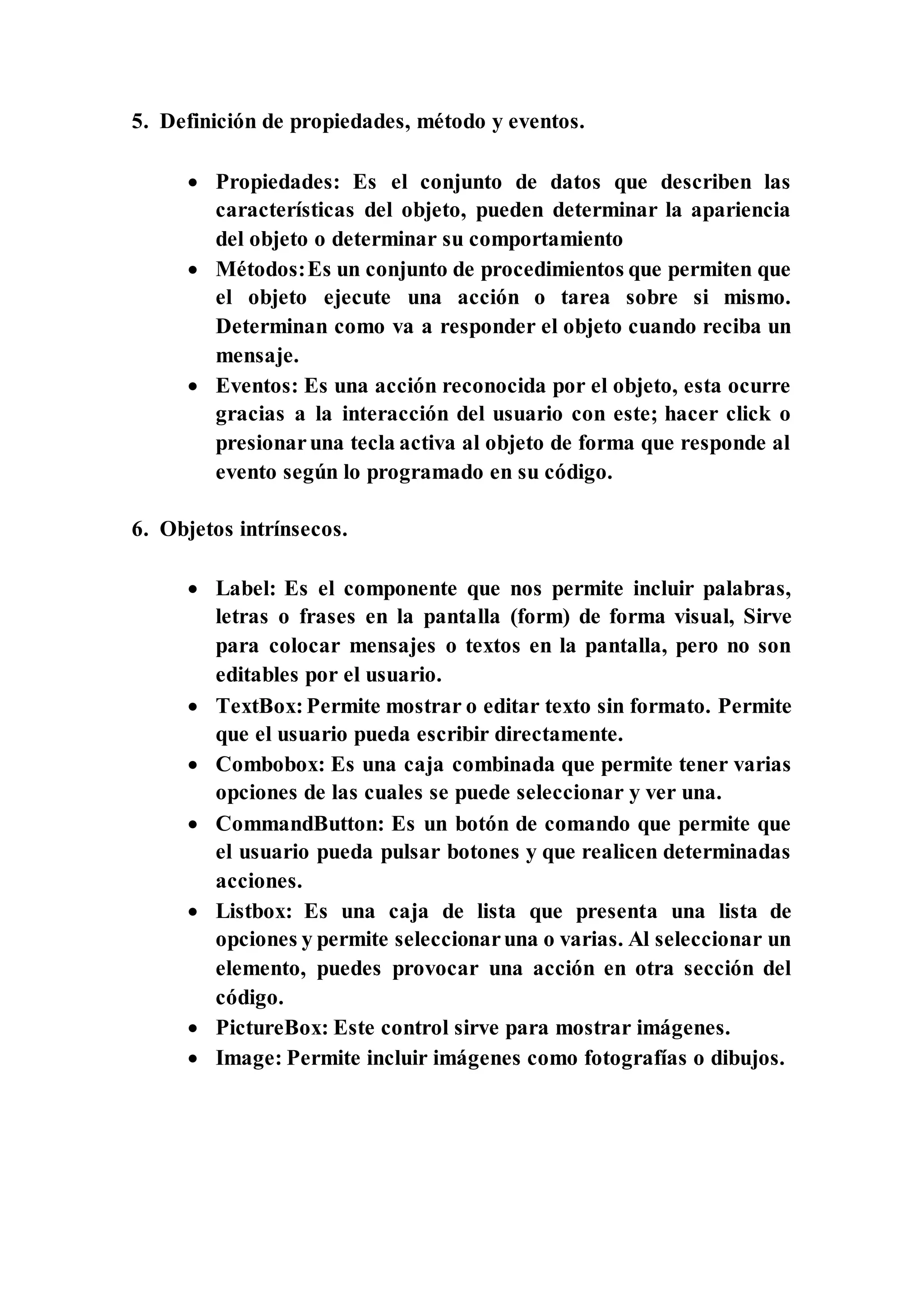 Visual basic 6.0 | DOCX