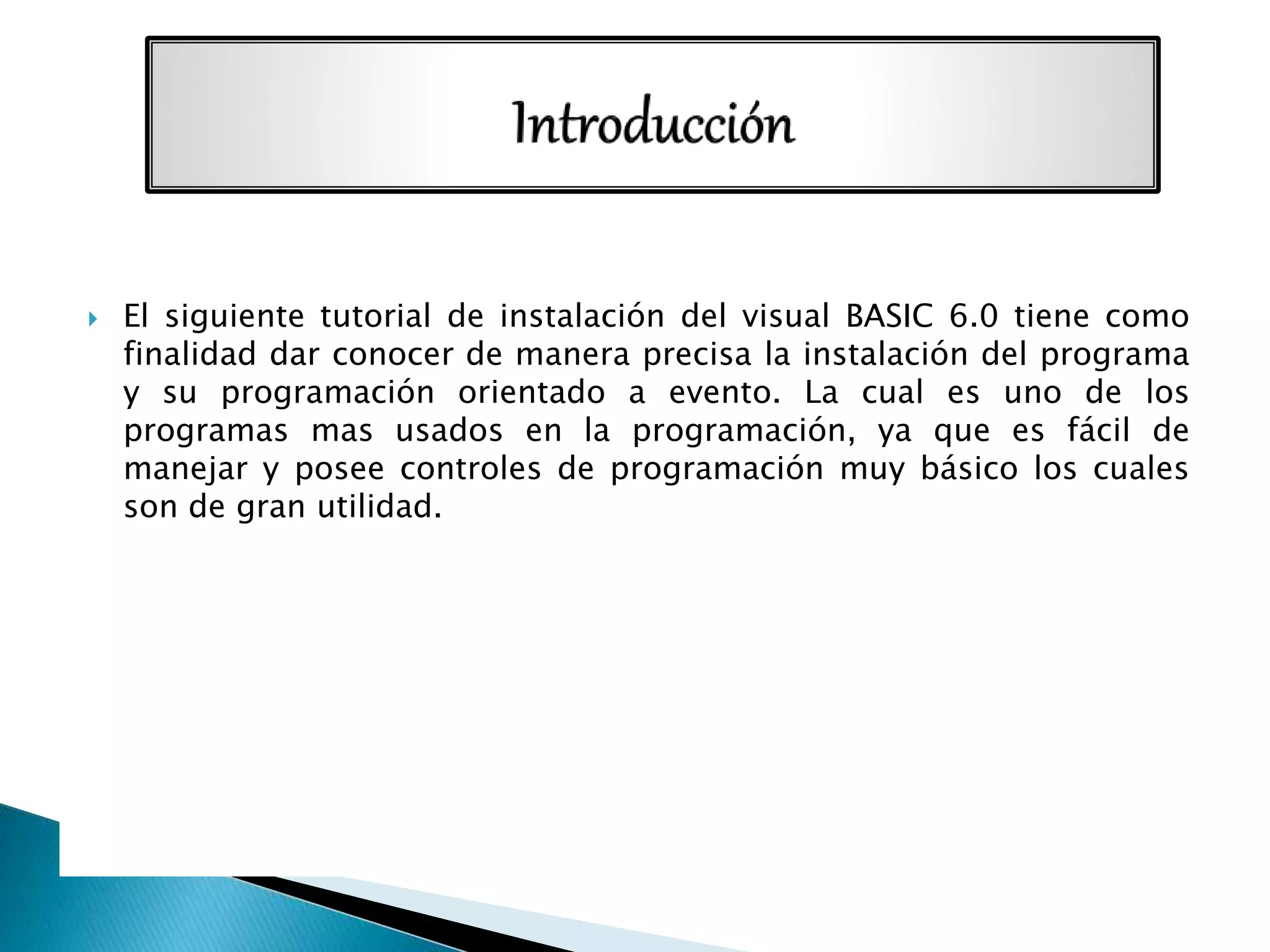 Visual basic 6 jose martinez terminado | PPTX