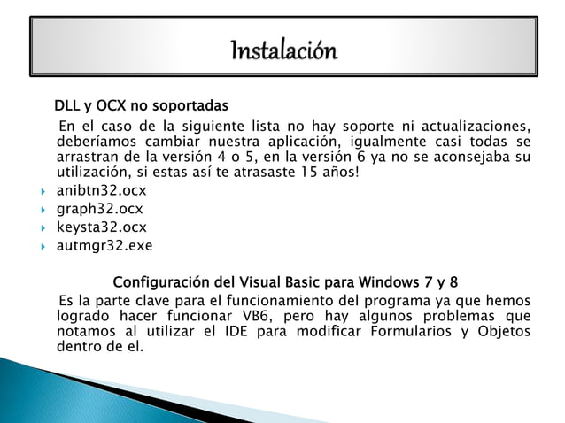 Visual basic 6 jose martinez terminado | PPTX