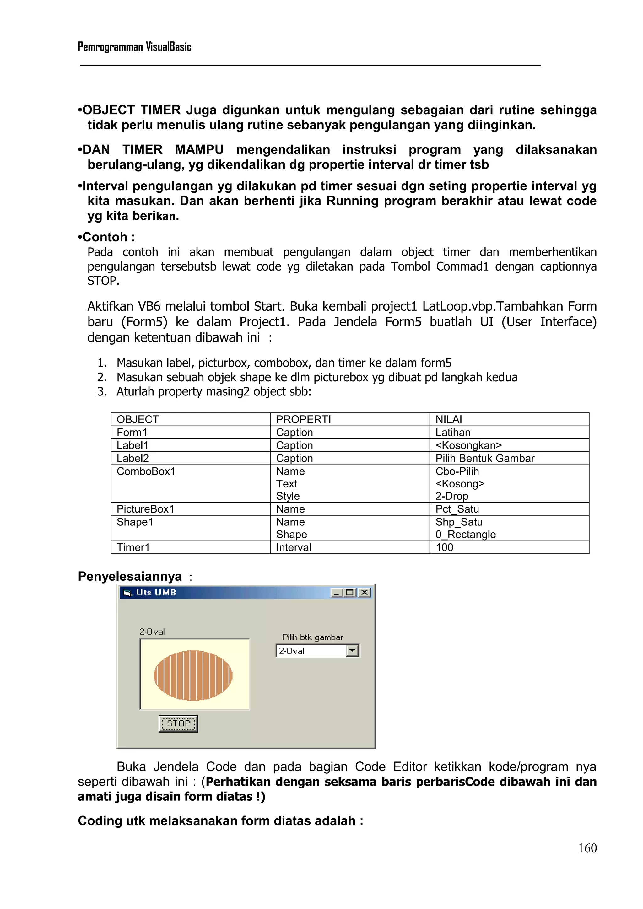 Visualbasic9 struktur perulangan | PDF
