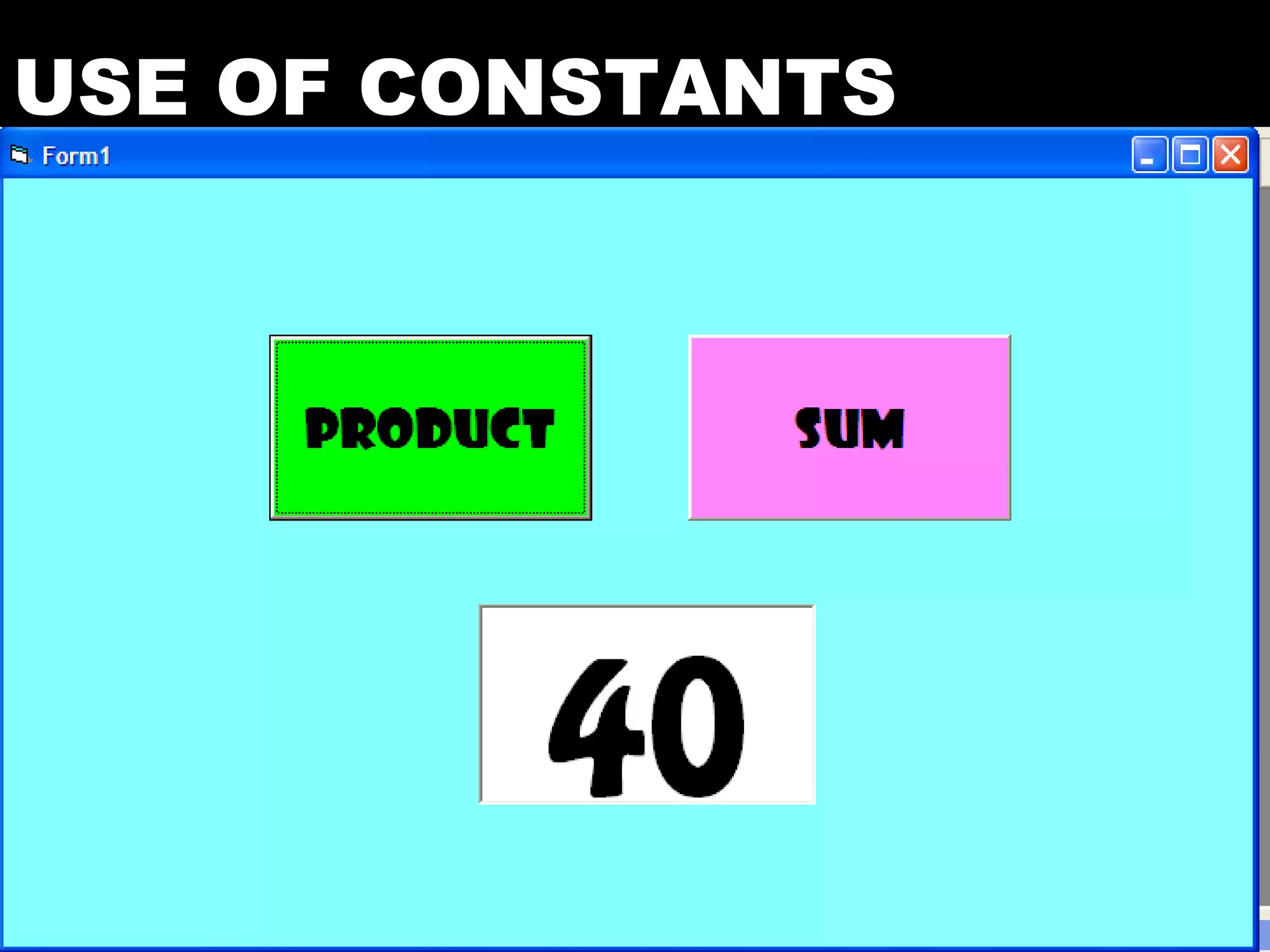 Visual Basic Codes And Screen Designs Ppt