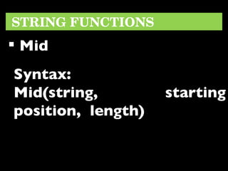 Visual Basic Codes And Screen Designs | PPT
