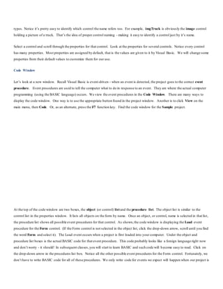 Visual basic concepts | DOCX