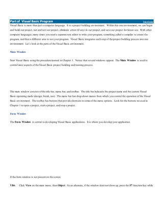 Visual basic concepts | DOCX
