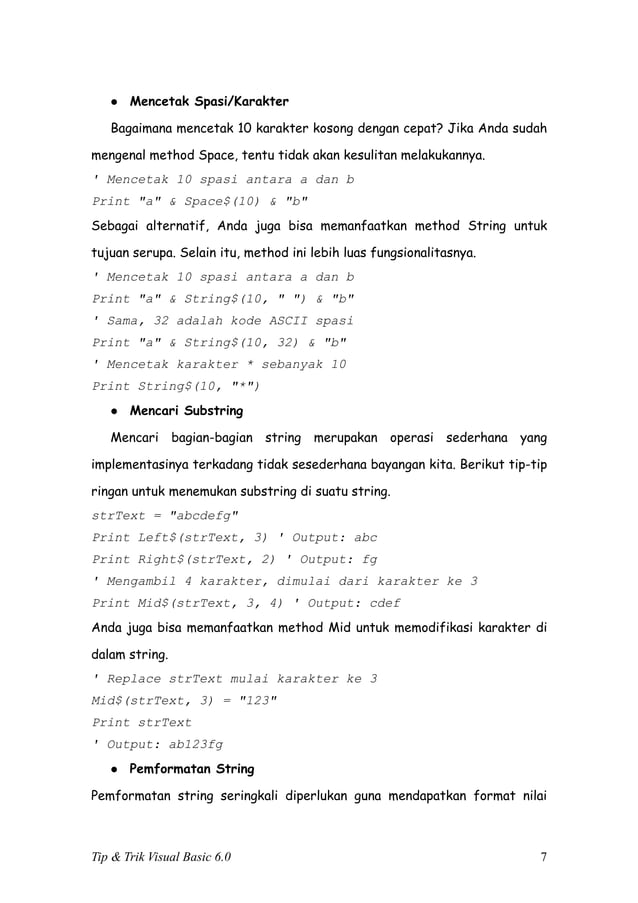 Visual basic dasar | PDF