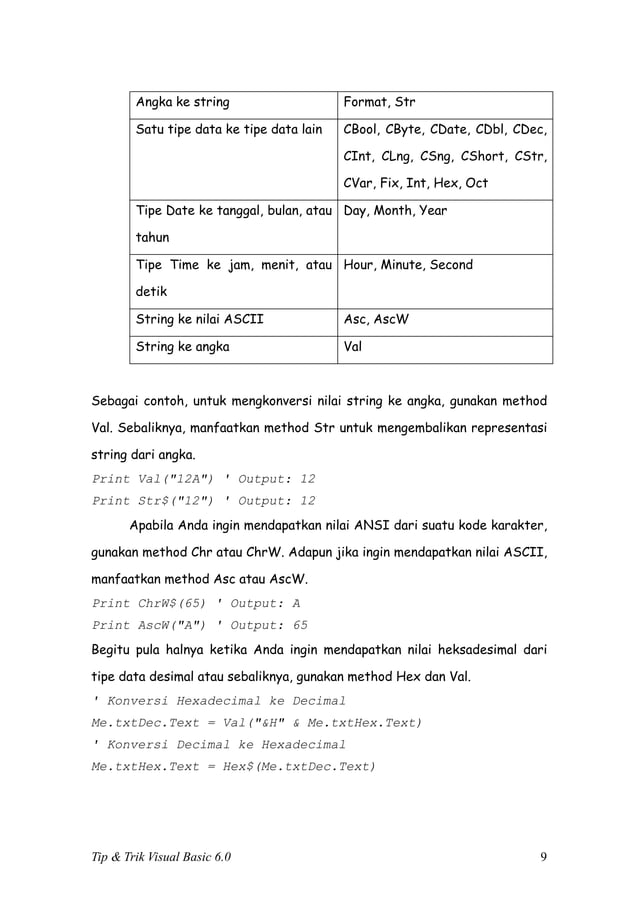Visual basic dasar | PDF