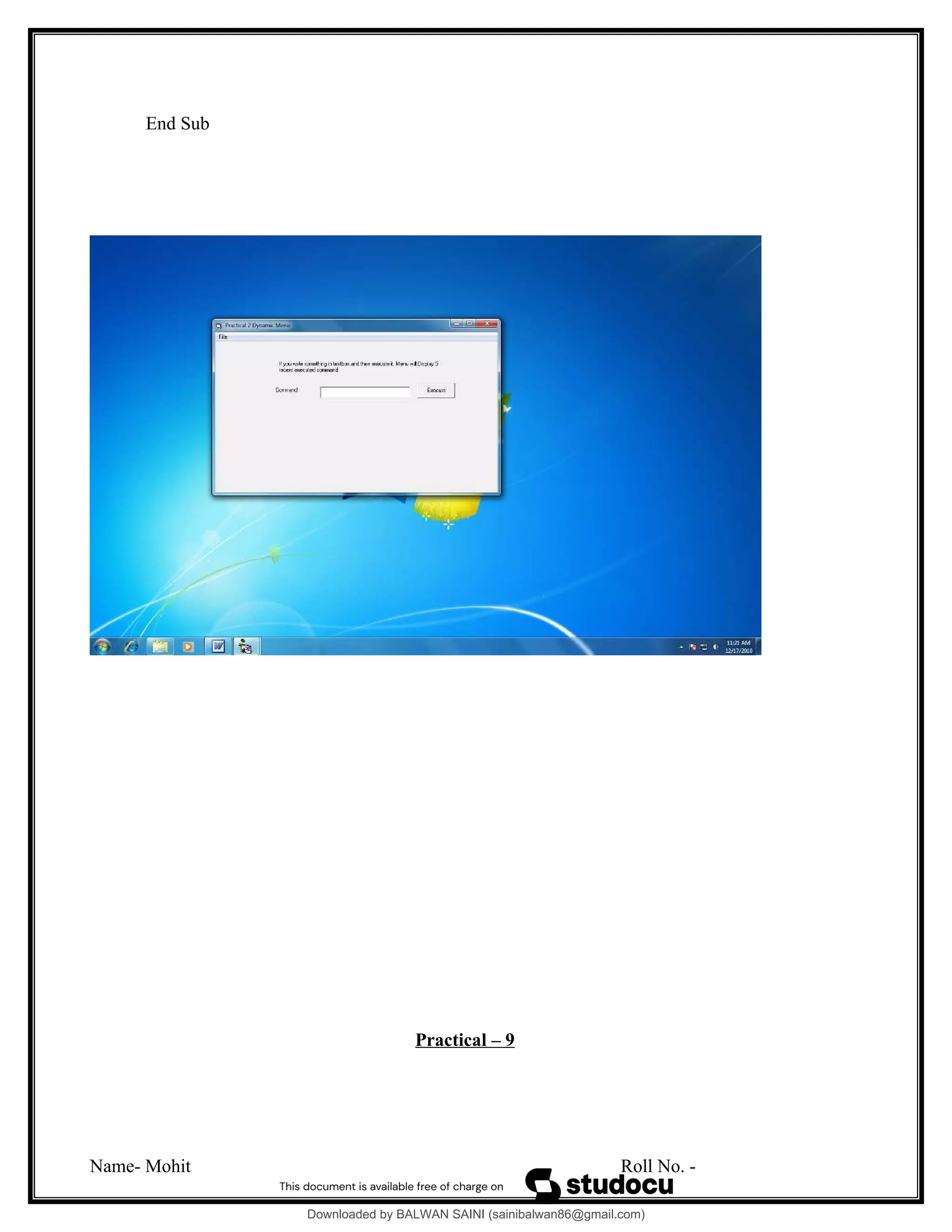 VISUAL BASIC PRATICAL FILE MSC COMPUTER SCIENCE.pdf