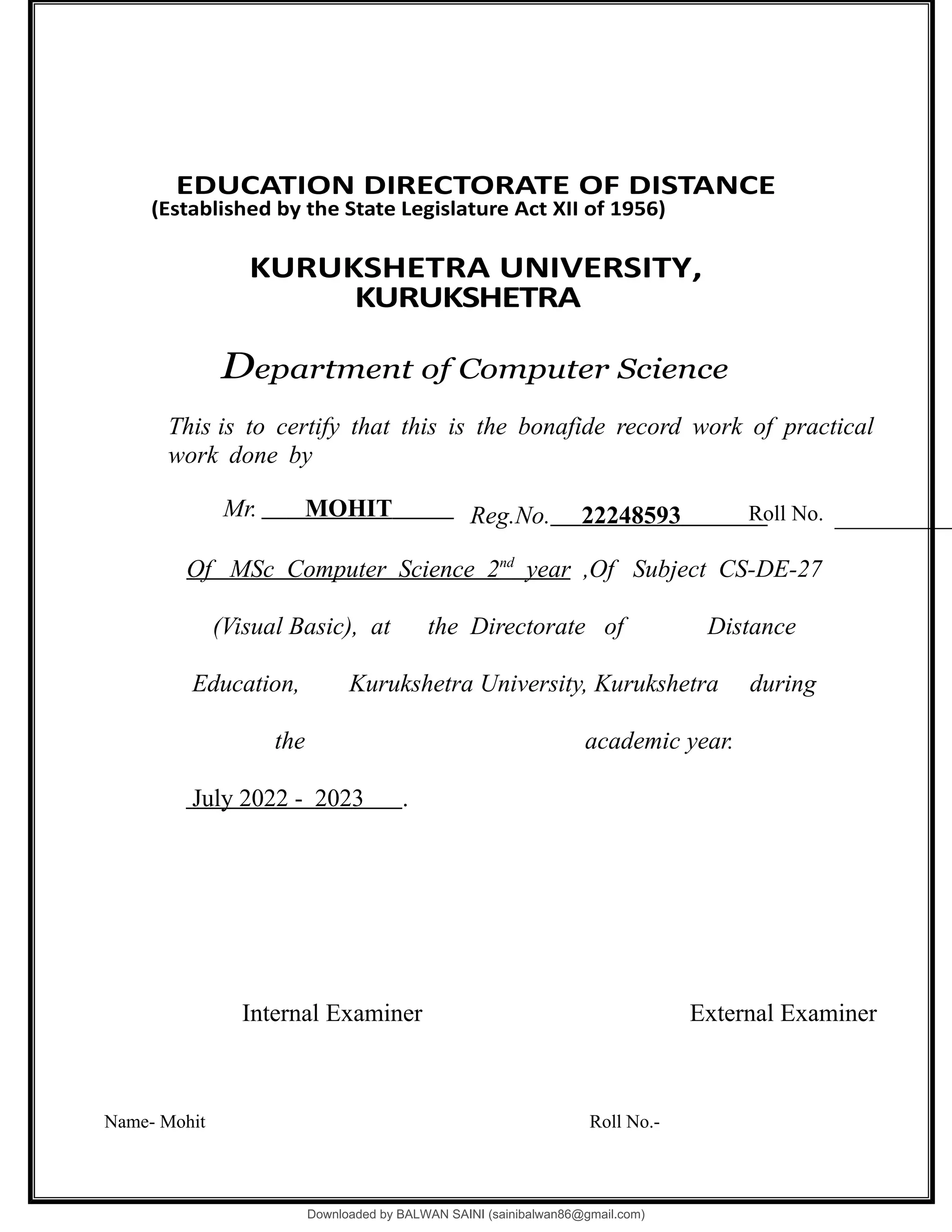 VISUAL BASIC PRATICAL FILE MSC COMPUTER SCIENCE.pdf