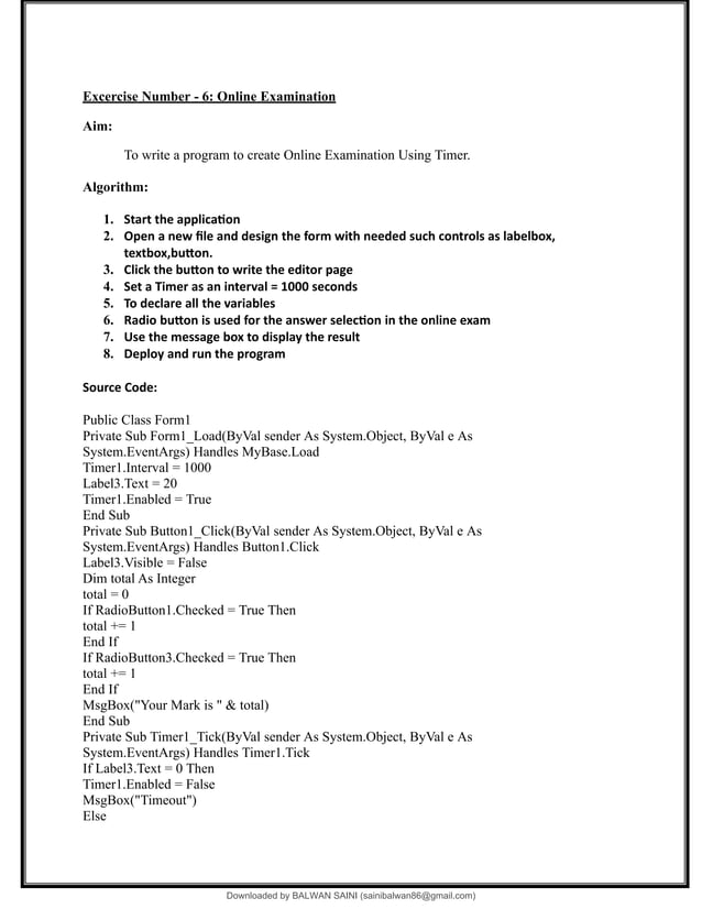 VISUAL BASIC PRATICAL FILE MSC COMPUTER SCIENCE.pdf